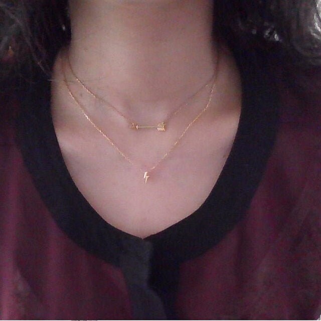 Arrow Necklace a Graduation Arrow Gift for Her in 4 Lengths in | Etsy