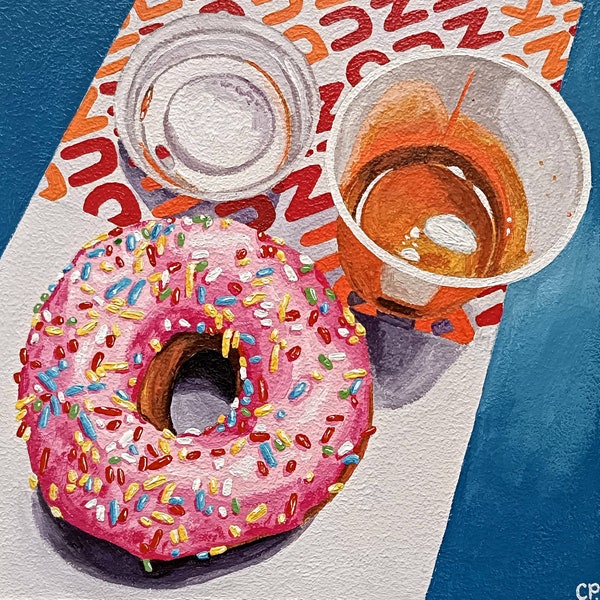 Donut Painting - Etsy