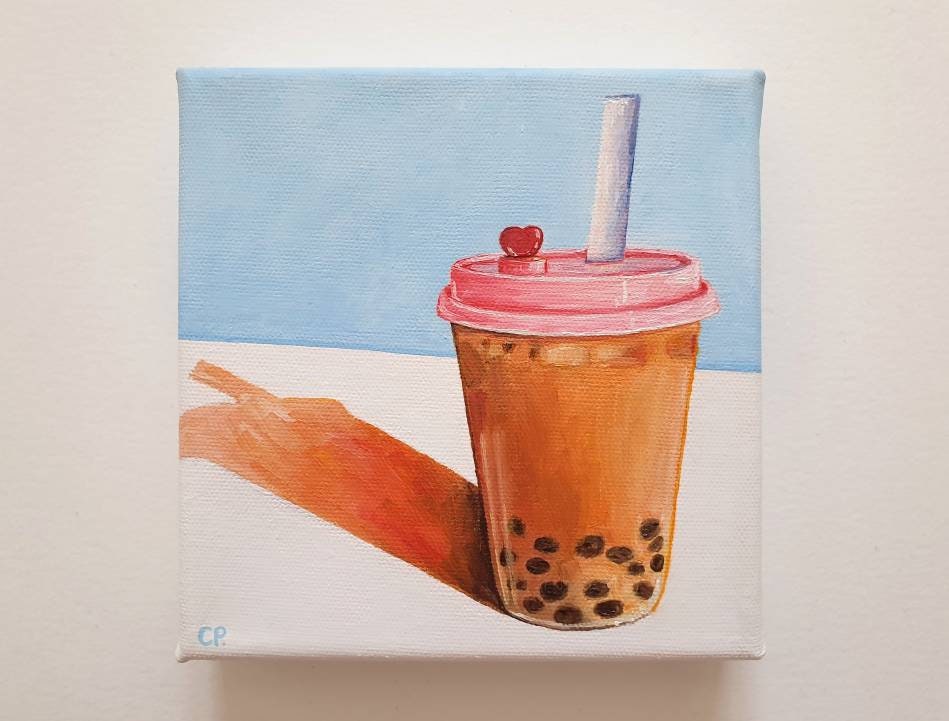 Painted Bubble Tea