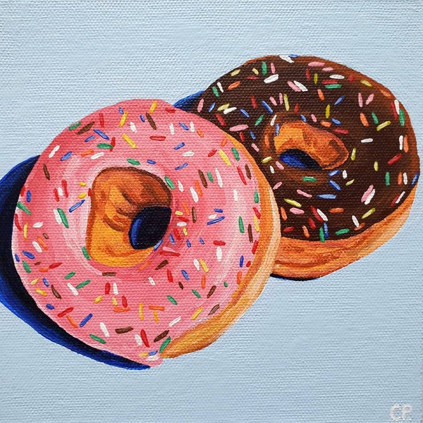 Donut Painting - Etsy