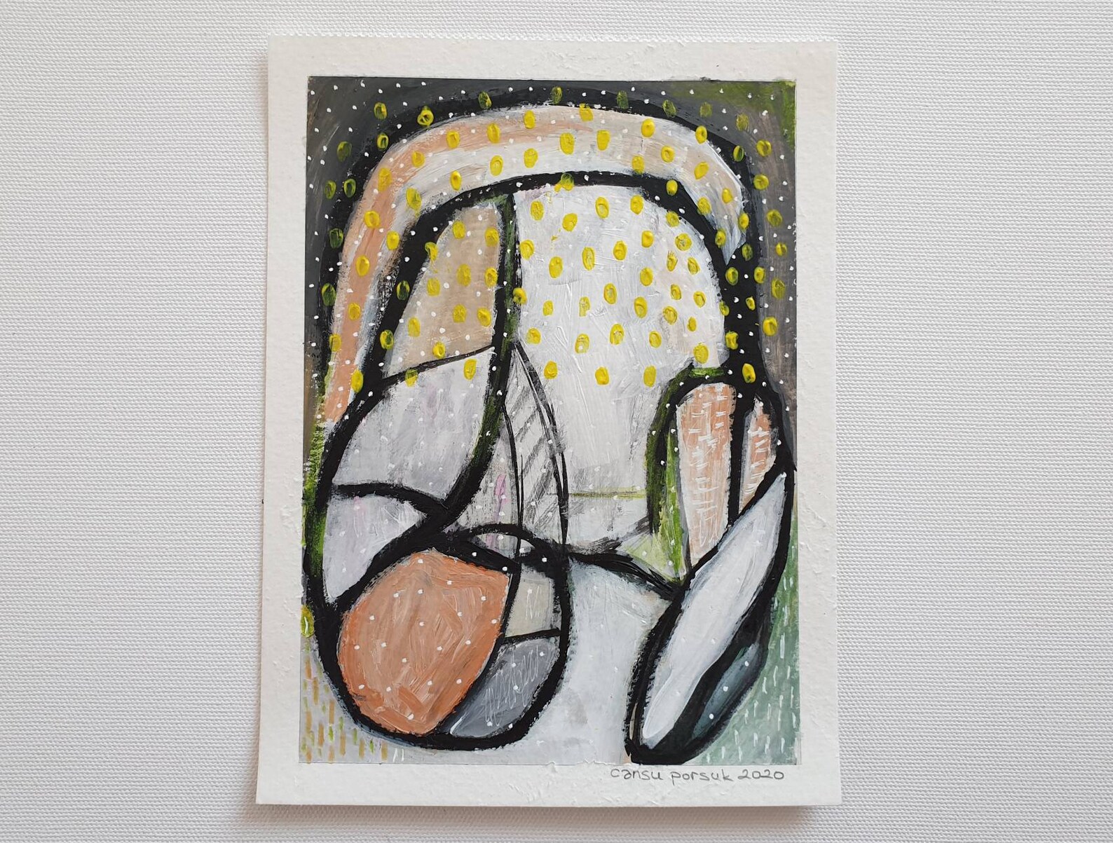 Abstract Painting Mini Abstract Tiny Original Abstract - Etsy