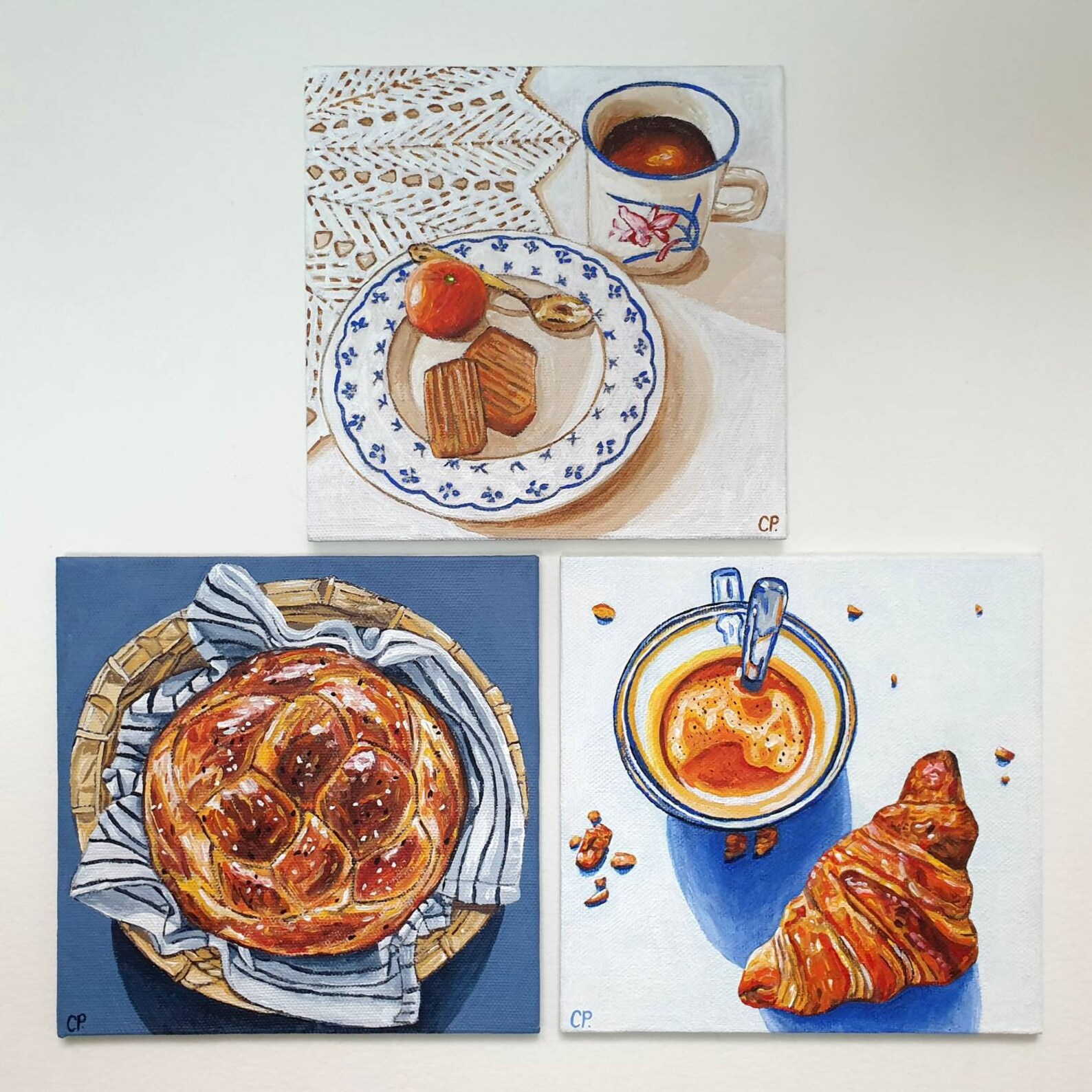 Coffee Cup Painting Original Still Life Painting Kitchen - Etsy