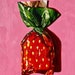 Pink Strawberry Bon Bon Oil Painting, Candy, Original Still Life ...