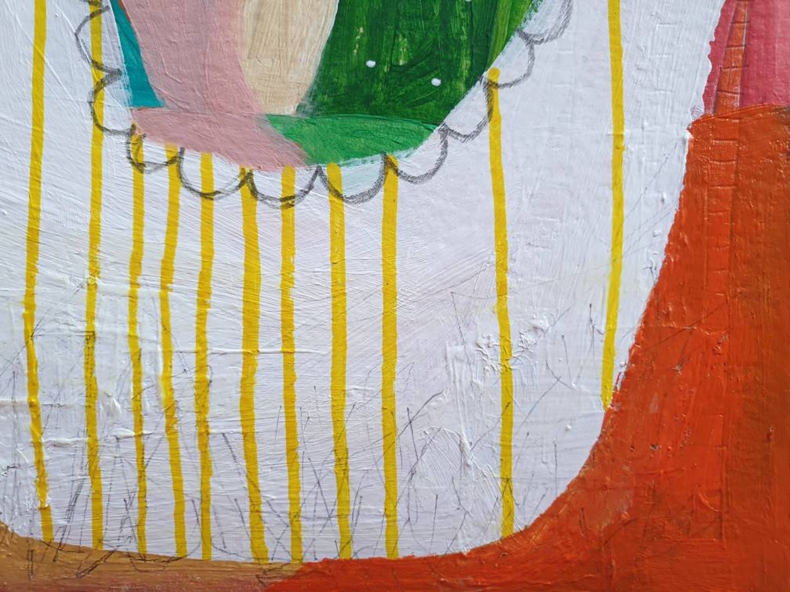 Abstract Painting, Mini Abstract, Tiny Original Abstract Painting, 5x7 ...