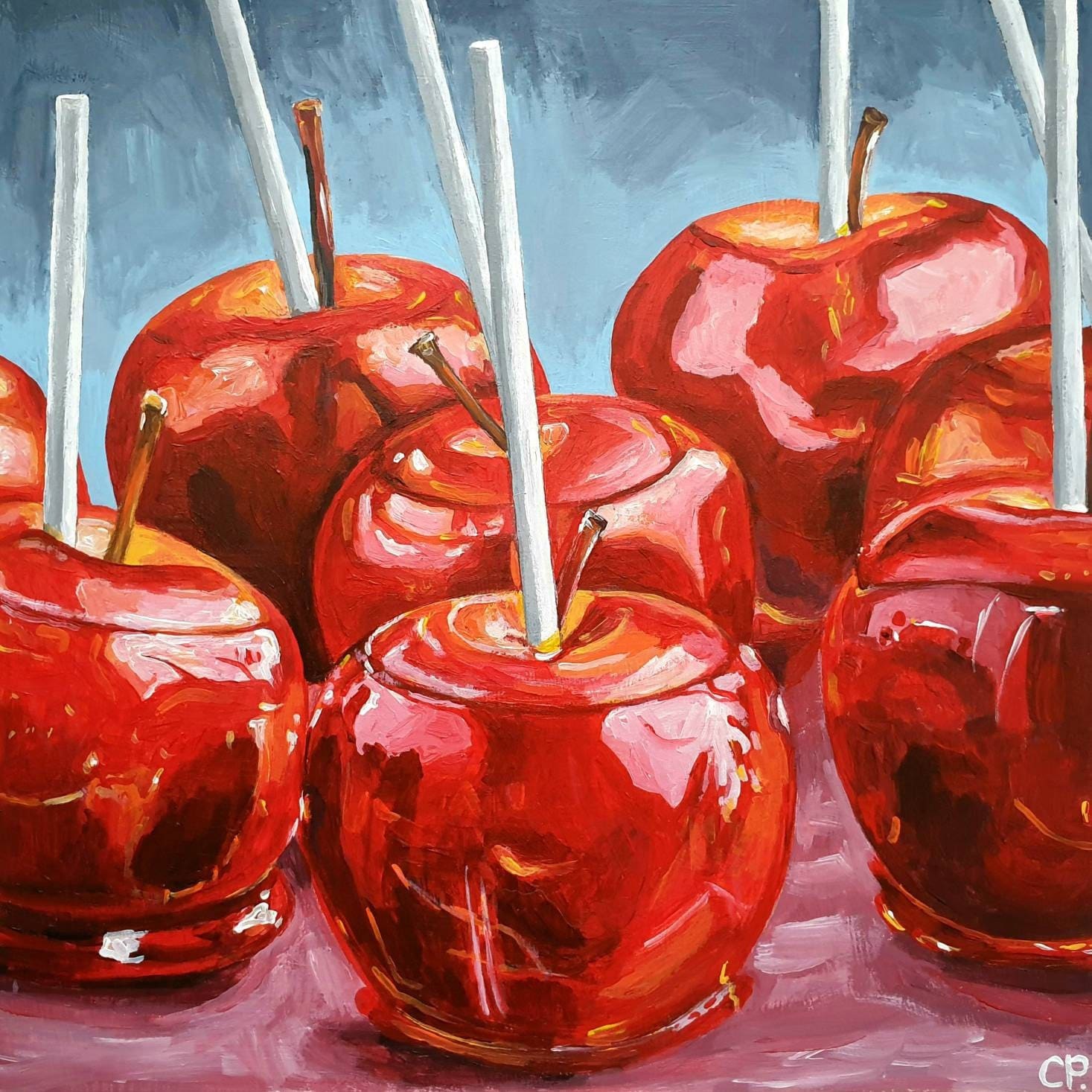 Candy Apple Drawing