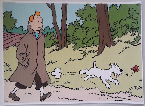 Tintin And Snowy
