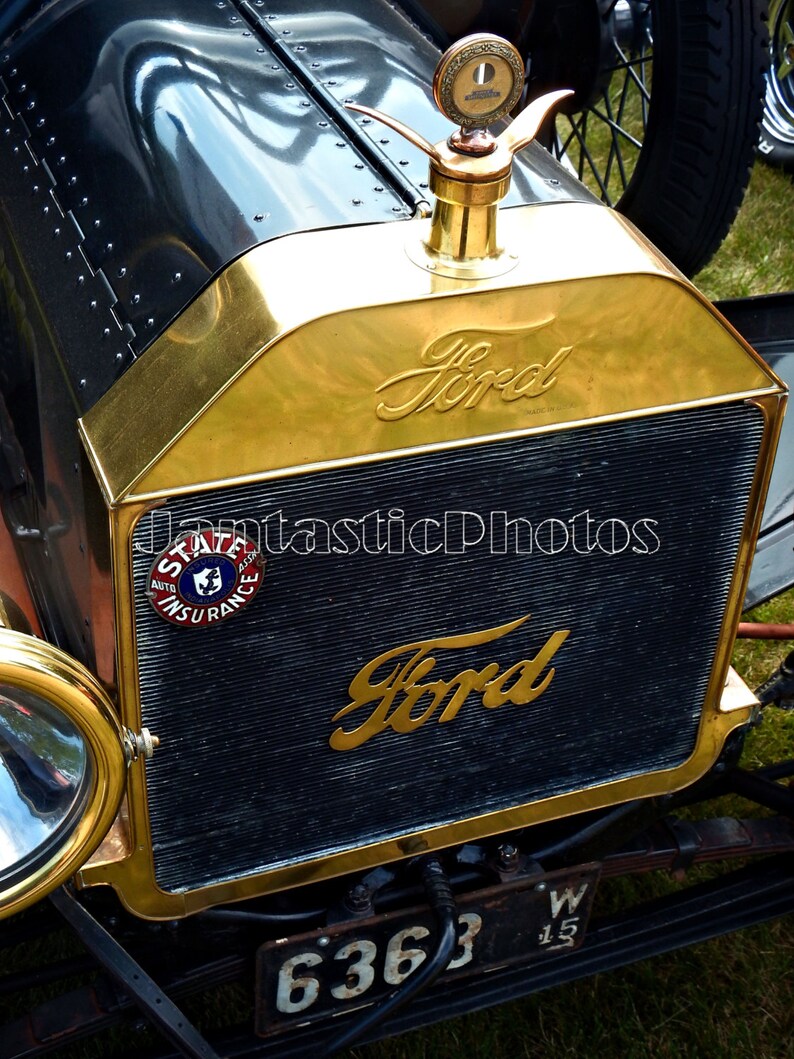 Ford Model T Photograph of Classic 1915 Antique Car. Instant Download ...