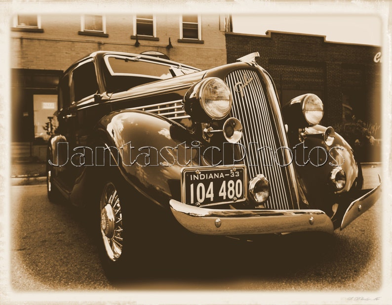 Graham Automobile Photograph 1933 Antique Car Instant Download Photo ...