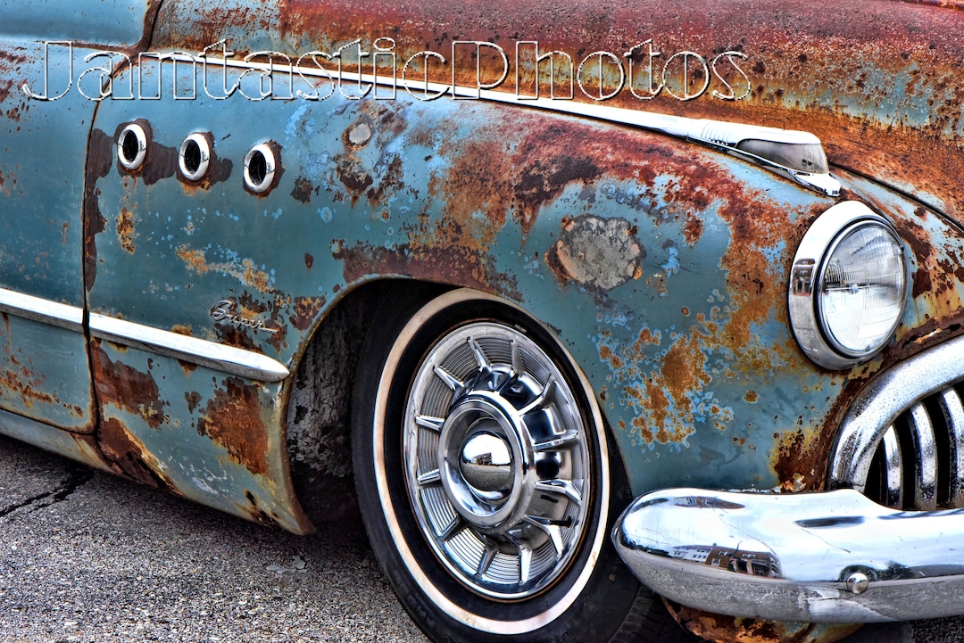 Buick Super Photograph Front Fender Ventiports Portholes Instant ...