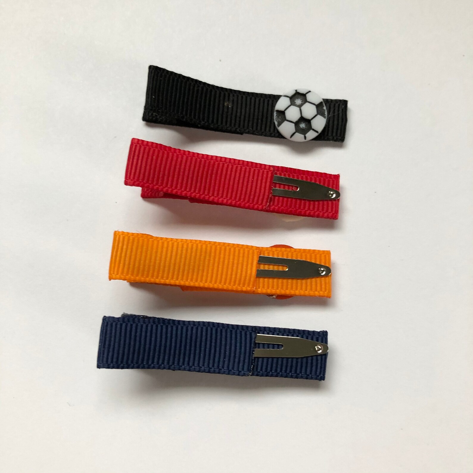 Baseball Soccer Basketball Football Hair Clips for Girls | Etsy