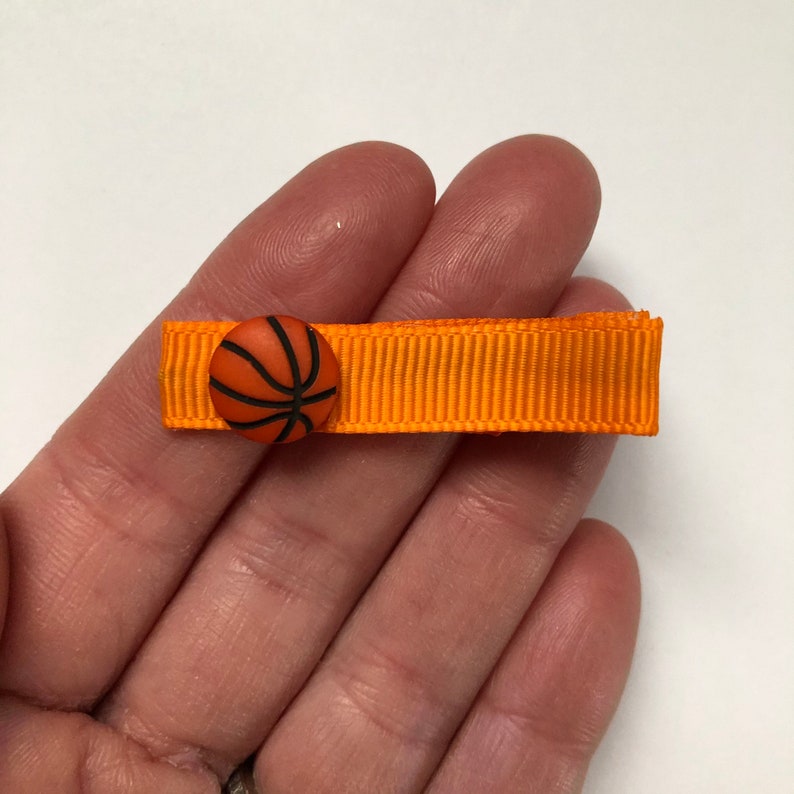 Baseball Soccer Basketball Football Hair Clips for Girls - Etsy