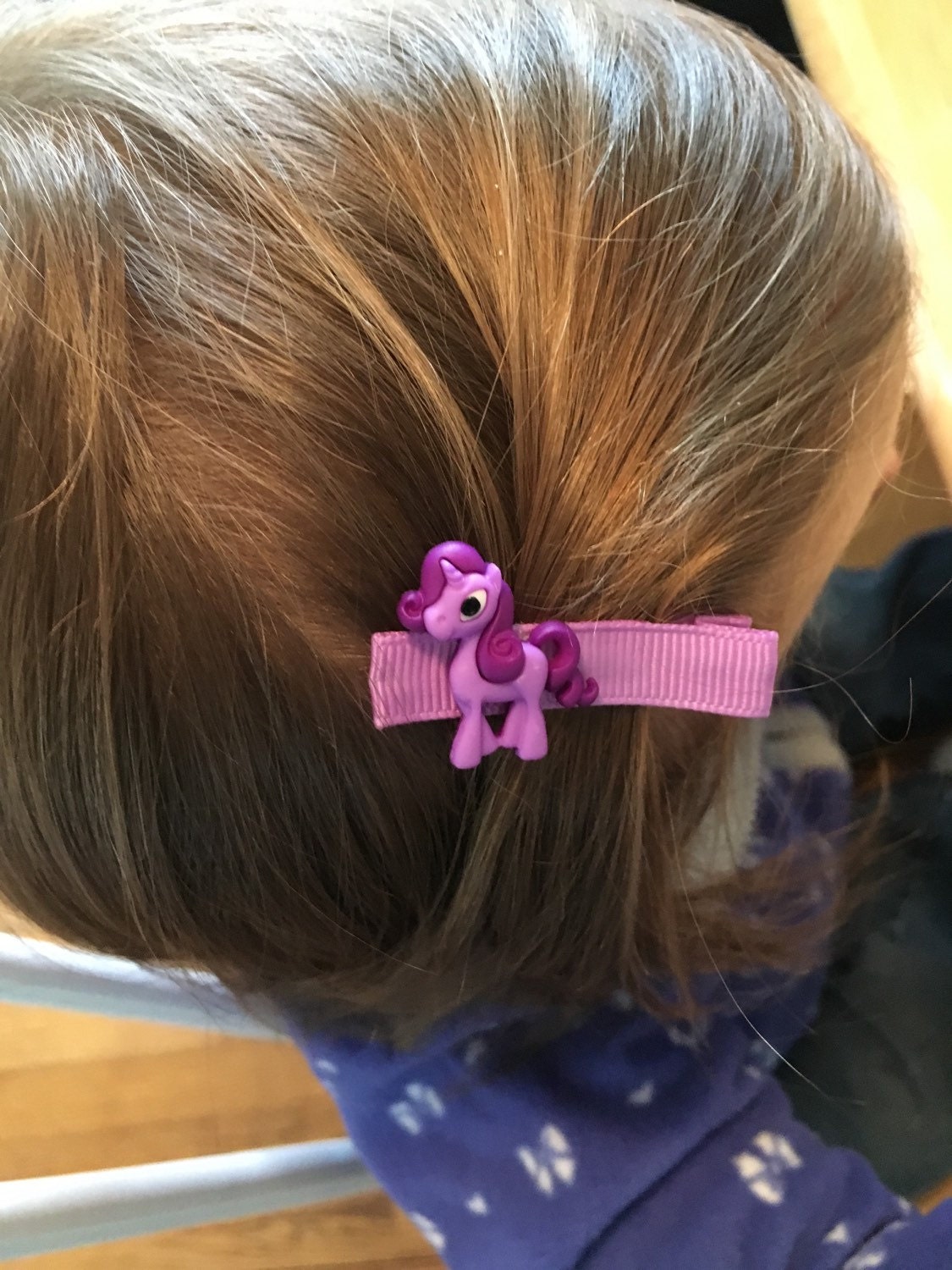 My Little Pony Hair Clips Rainbow Pastel Horse Clips | Etsy