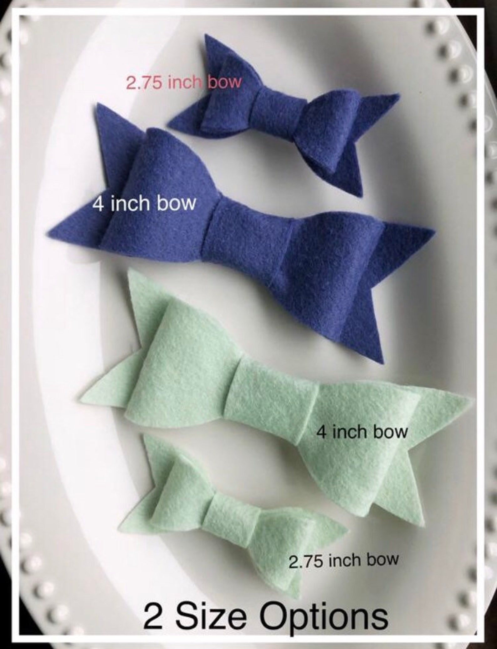 M2m Matilda Jane Brilliant Daydream Wool Felt Hair Bows | Etsy