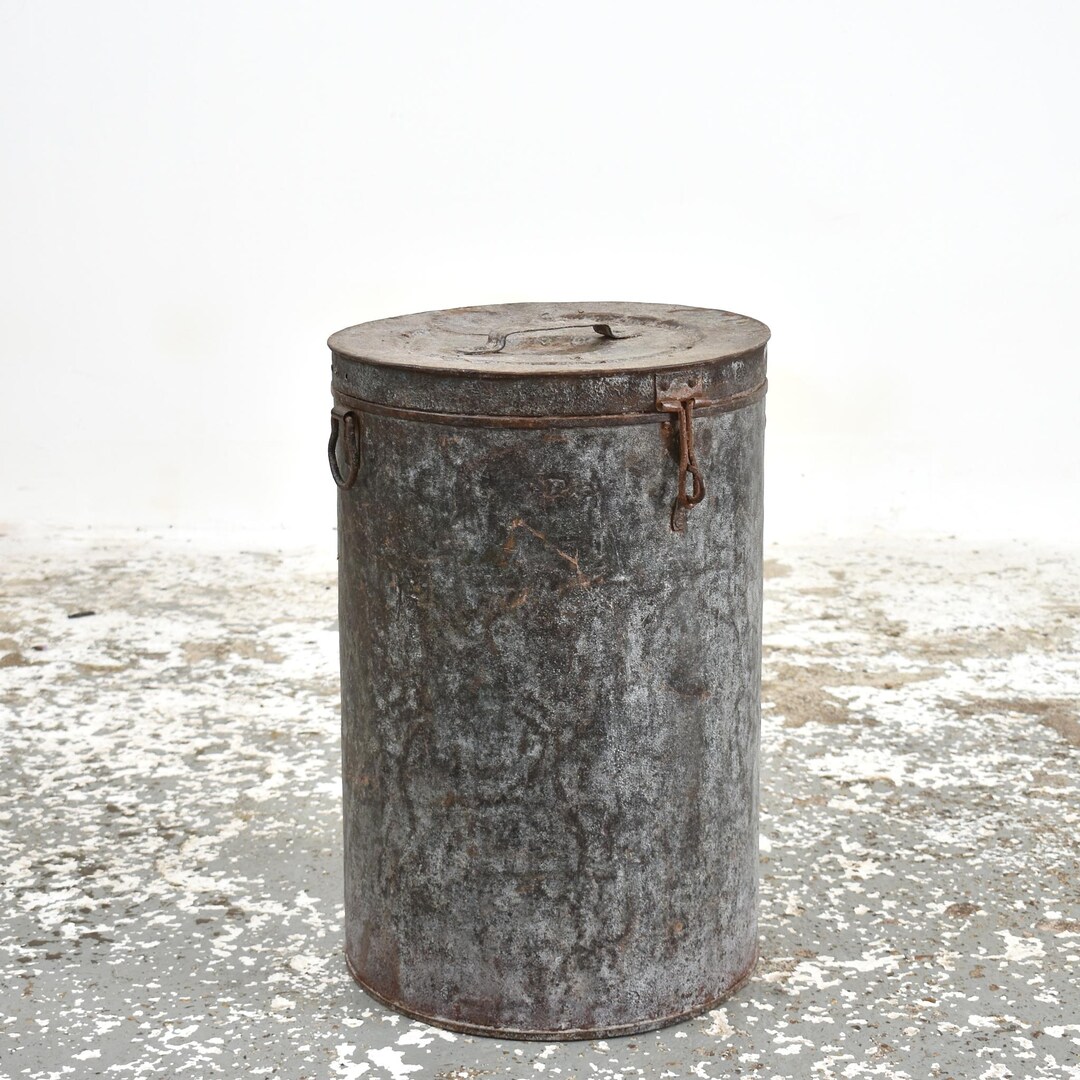 Large Indian Vintage Storage Bin - Etsy
