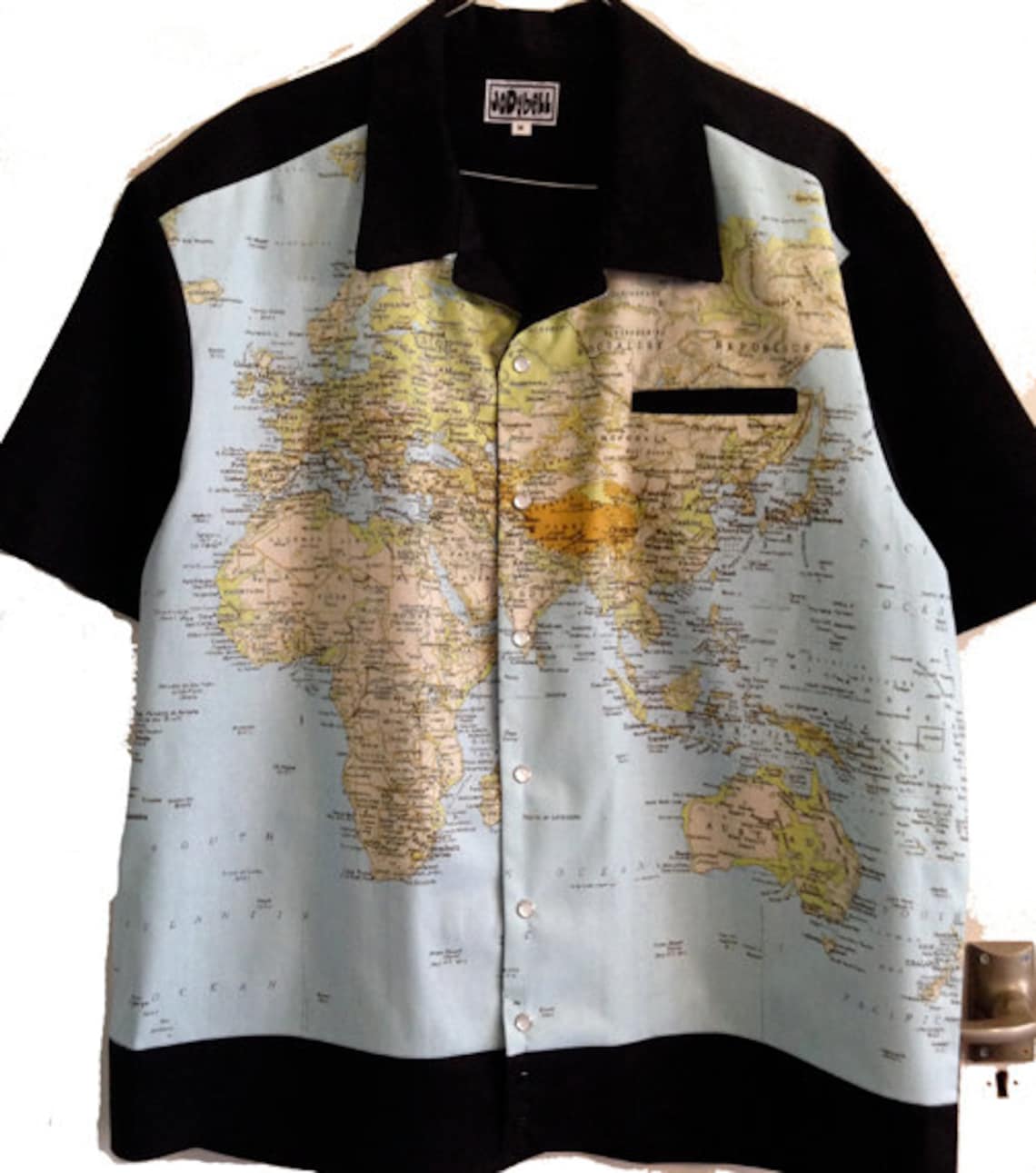 Map of the World Shirt .. for the Guy Whos Going Places . - Etsy
