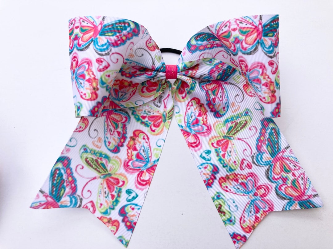 Butterfly Cheer Bow, Butterfly Hair Bow, Butterfly, Butterflies ...