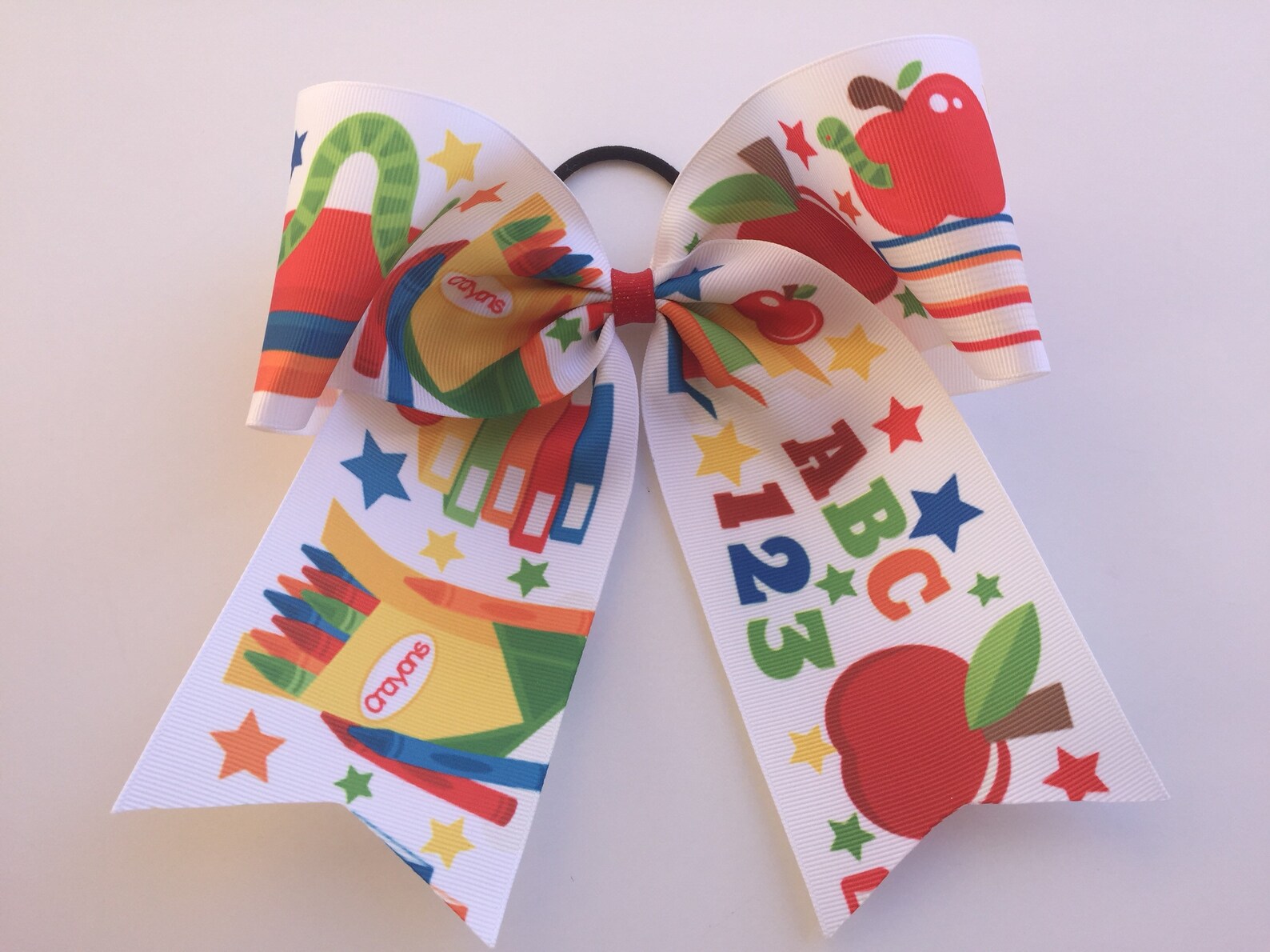 School Hair Bow Large School Bow Back to School Bow - Etsy
