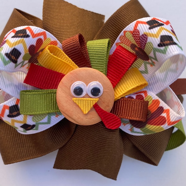 Thanksgiving Bows - Etsy