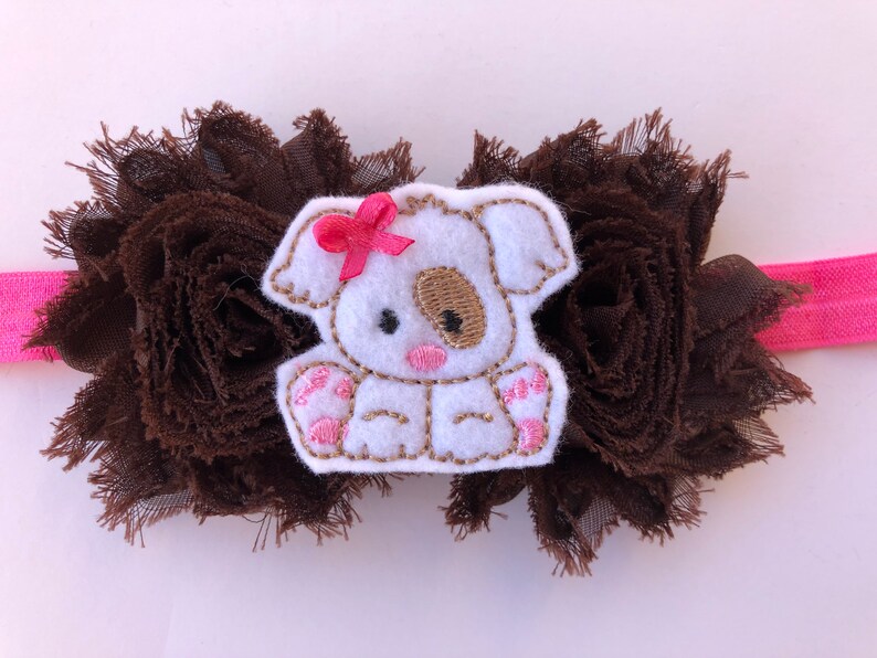 Puppy Headband Dog Headband Baby Headband Puppy Felt | Etsy