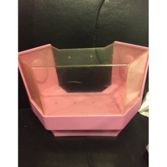 Vtg 1982 Fashion Doll Pink Display Case | Etsy