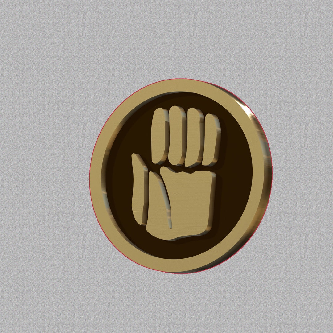 King of Thieves Aladdin Cosplay Hand Pin 3D STL Digital Download File ...