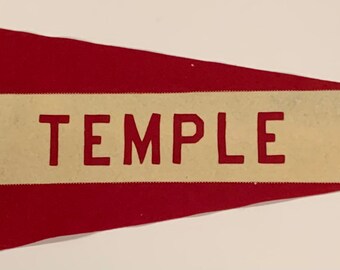 Temple Pennant | Etsy
