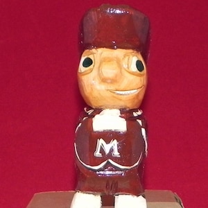 Circa 1950's Anri University of Massachusetts Umass Sam the Minuteman ...