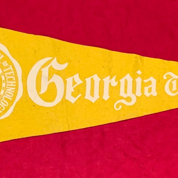 Georgia Tech Pennants - Etsy