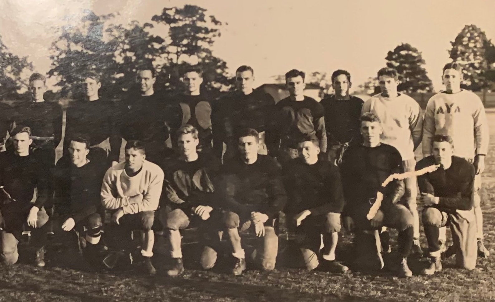 Antique Circa 1930 Yale University Football Team Panoramic | Etsy France