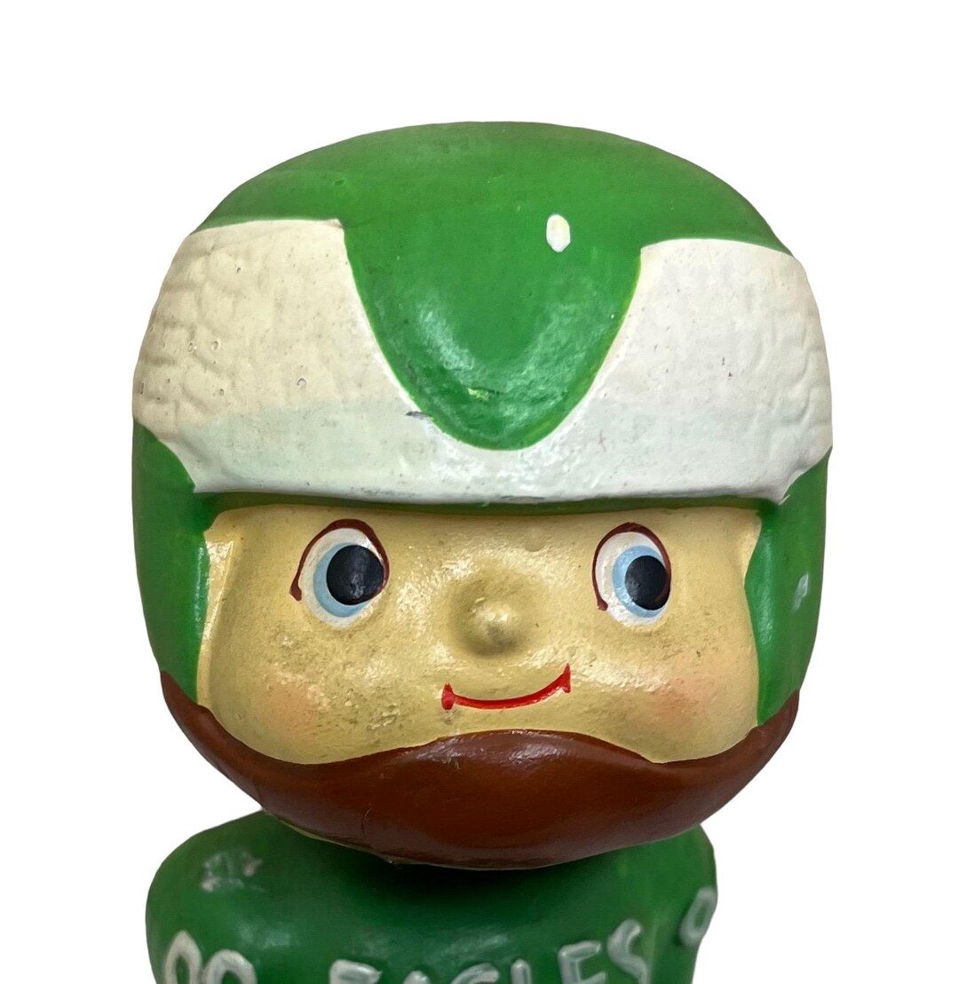 Vintage 1960 to 1961 Philadelphia Eagles Wood Square Base Football ...