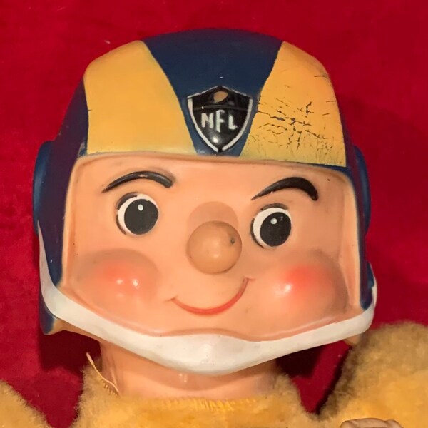 Antique Doll Football Player - Etsy