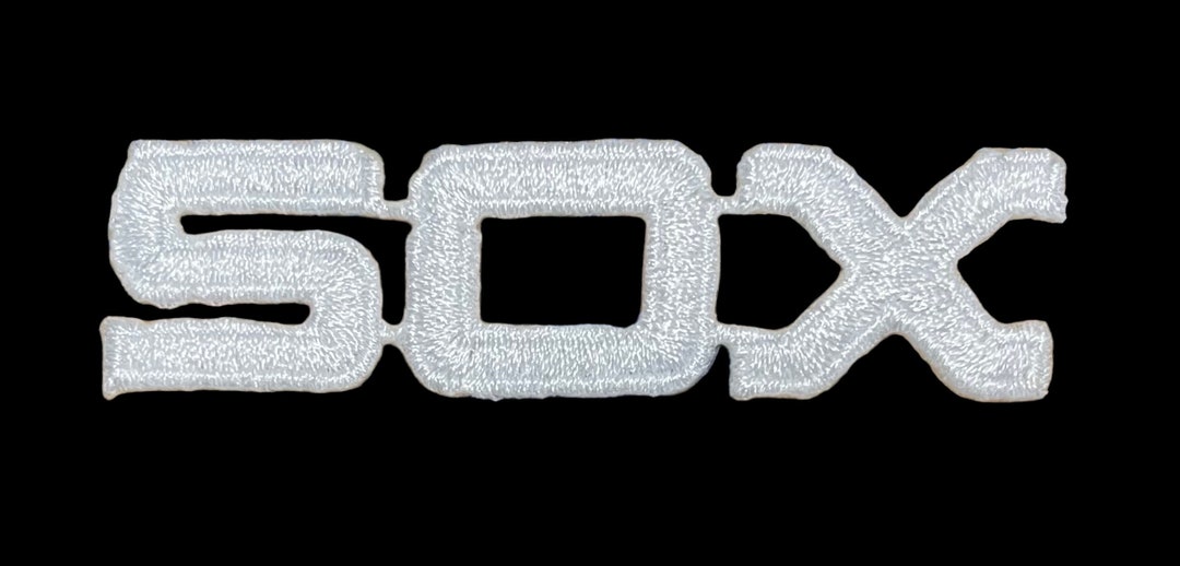 Vintage Early 1990's Chicago White Sox SOX Iron on Deadstock ...