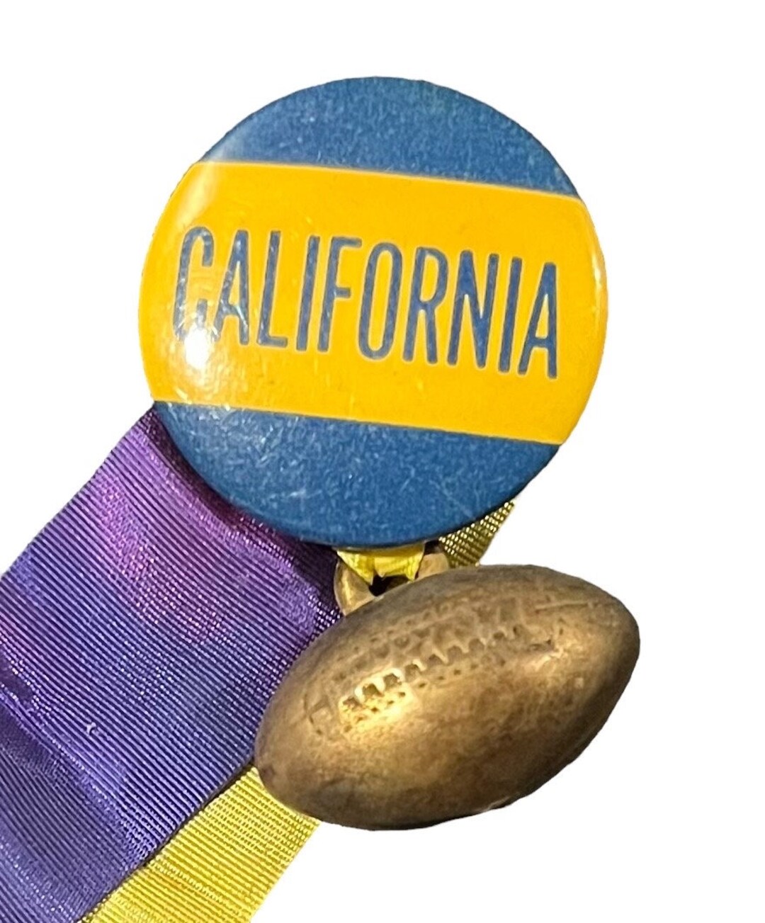 Antique Circa 1940's California / Cal Bears Pin Pinback Button With ...