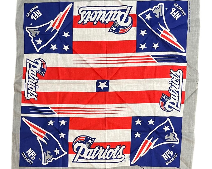 Vintage 1990's New England Patriots Deadstock Never Used NFL Football ...