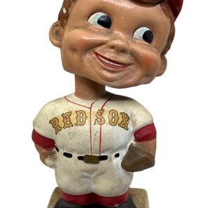 Vintage 1961 to 1963 Boston Red Sox White Base Nodder Vintage MLB ...