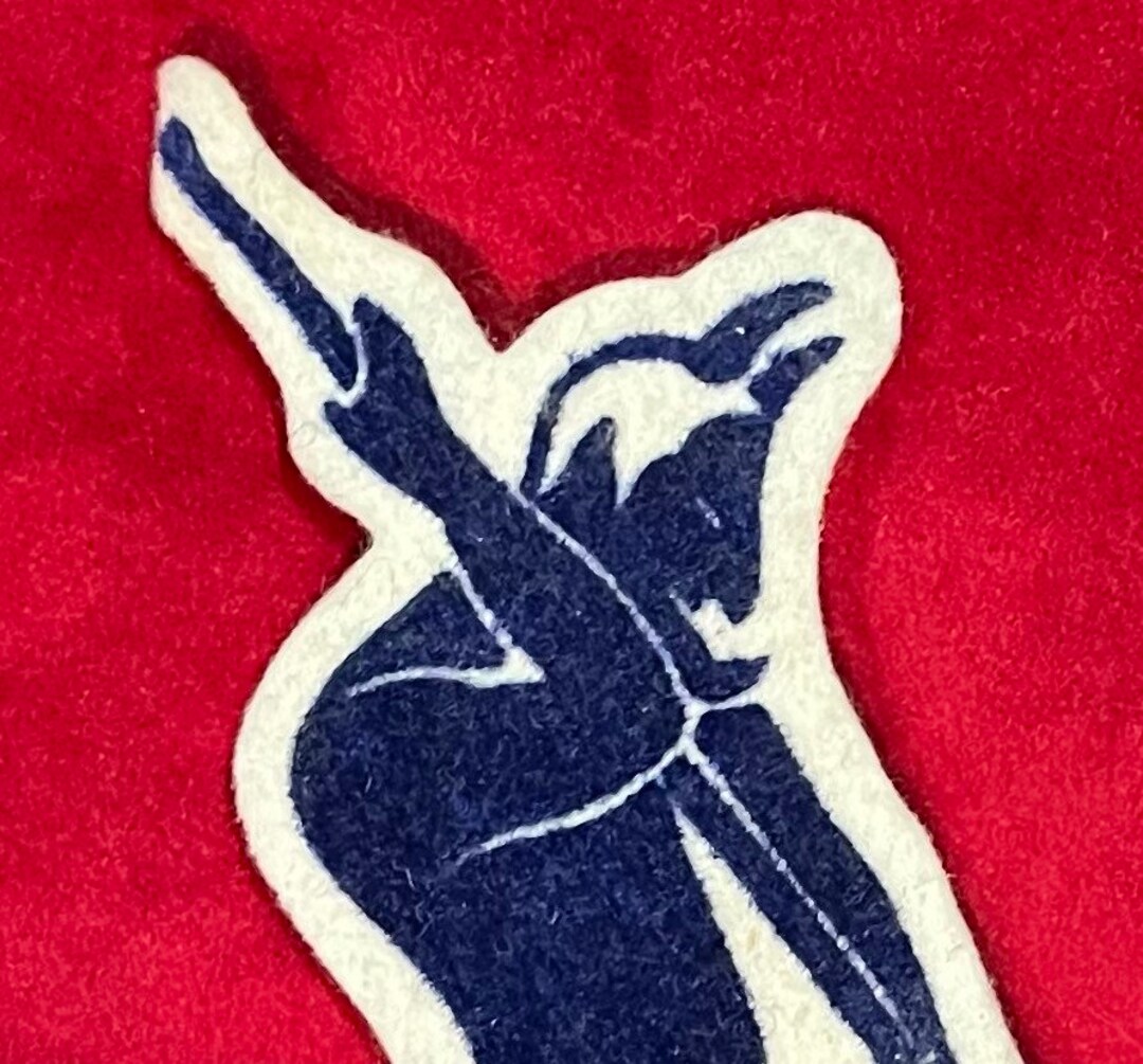 Vintage Duke University Blue Devils Flocked Felt Mascot Patch Emblem - Etsy