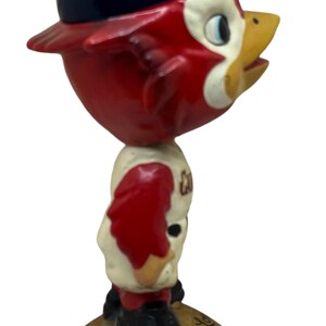 Vintage 1960's St Louis Cardinals Cardinal Mascot Head Gold Base ...