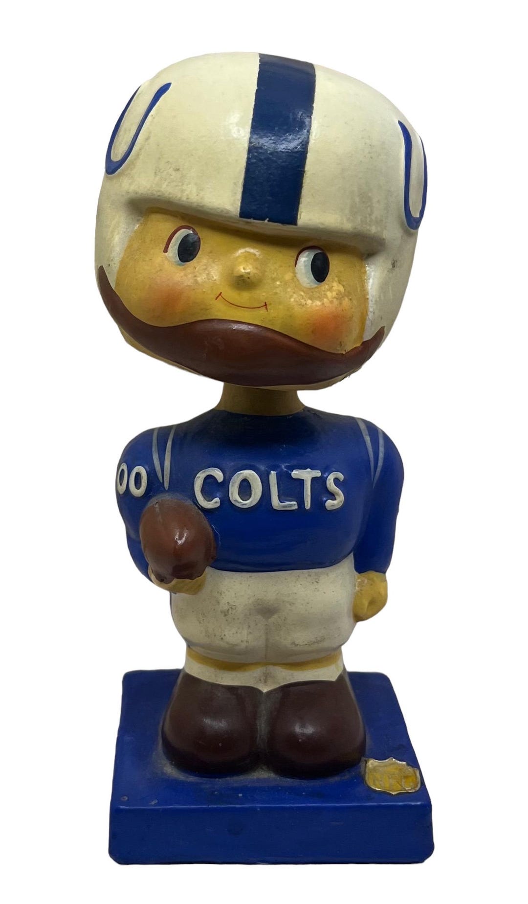 1961 to 1963 Baltimore Colts Square Regular Base Football Nodder ...