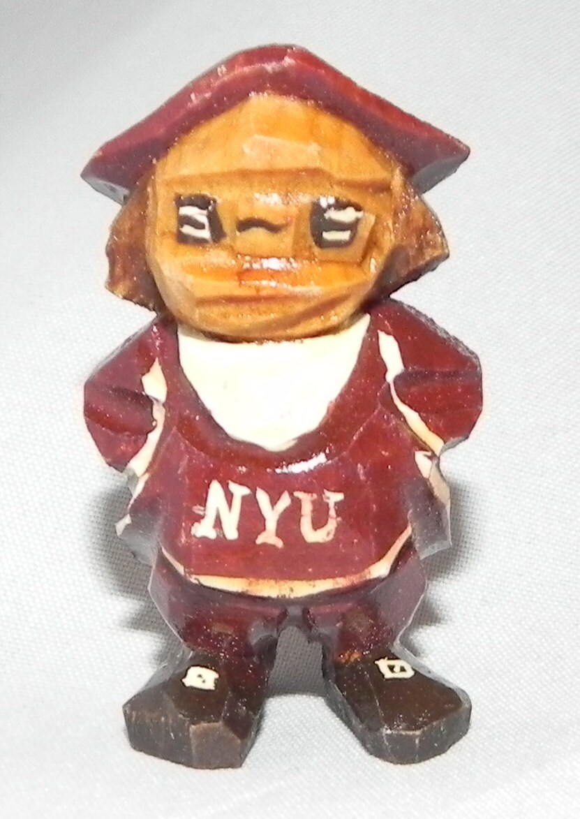 Circa 1950's Anri New York University NYU Mascot Hand - Etsy