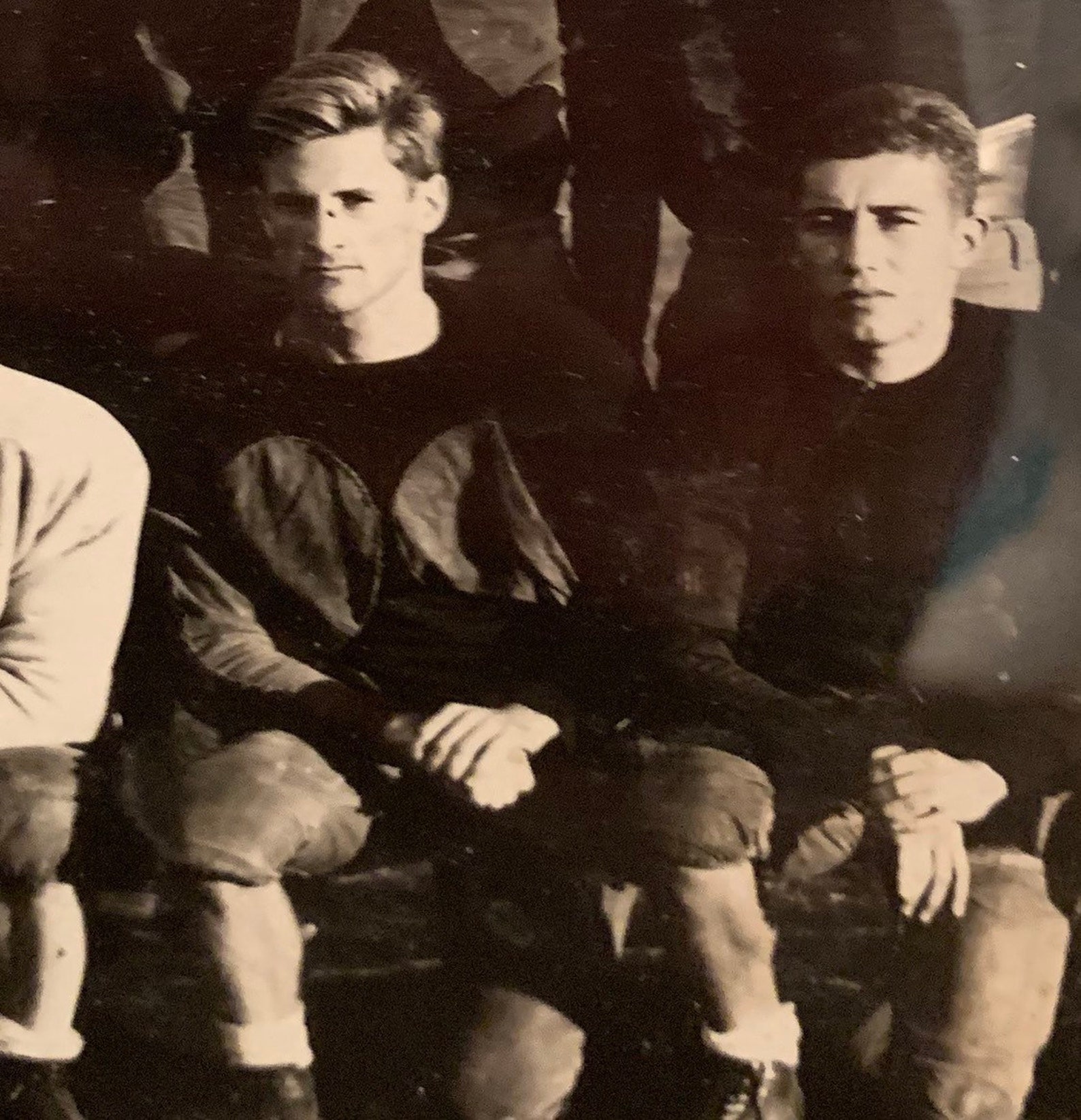 Antique Circa 1930 Yale University Football Team Panoramic Photograph ...