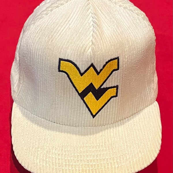 Wvu Hat Vintage - Etsy