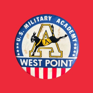Vintage US Military Academy Army - West Point Football Pin Pinback ...