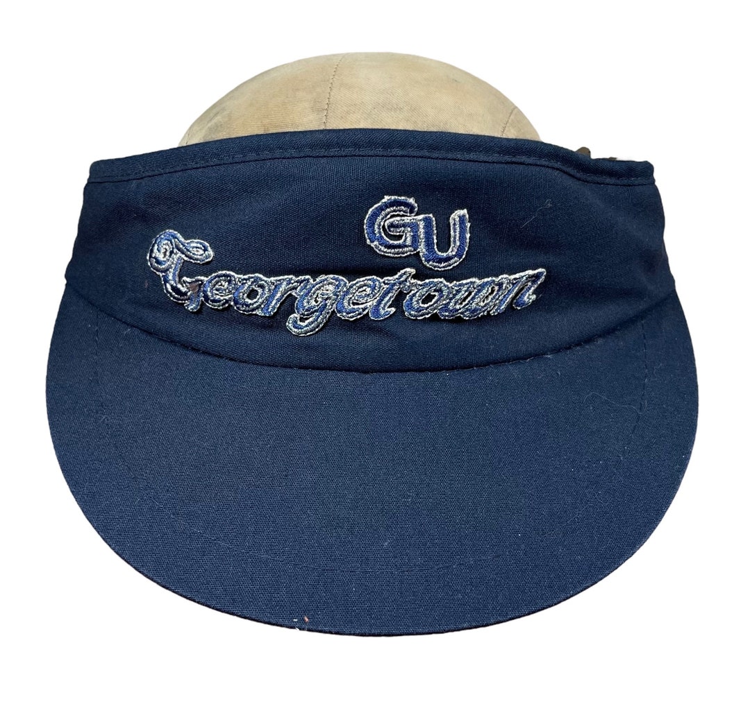 Vintage 1990's Georgetown University Hoyas Visor Style Hat Cap - Etsy
