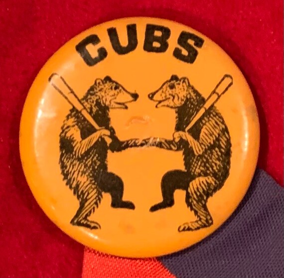 Antique Circa 1930's Chicago Cubs Baseball Pin Pinback W/ | Etsy