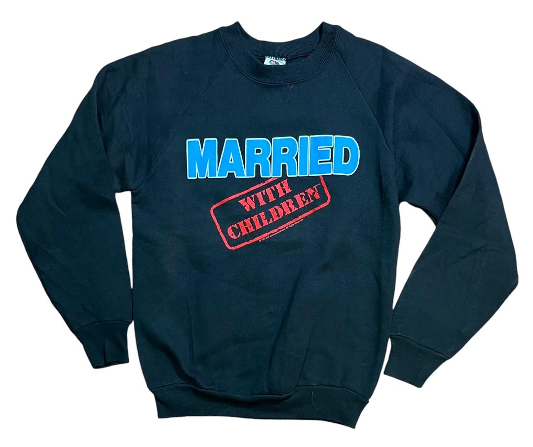 Fantastic Vintage 1987 Married With Children TV Comedy Promo Crewneck ...