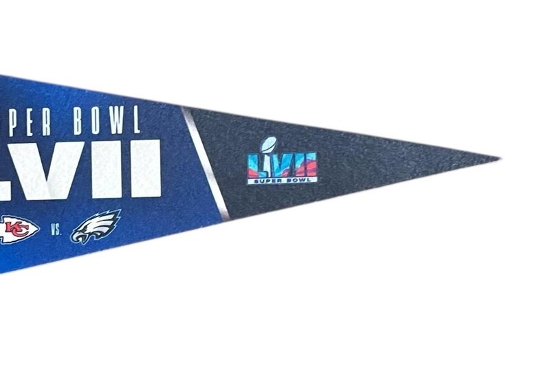 Philadelphia Eagles Vs Kansas City Chiefs Super Bowl LVII 29 Inch NFL ...