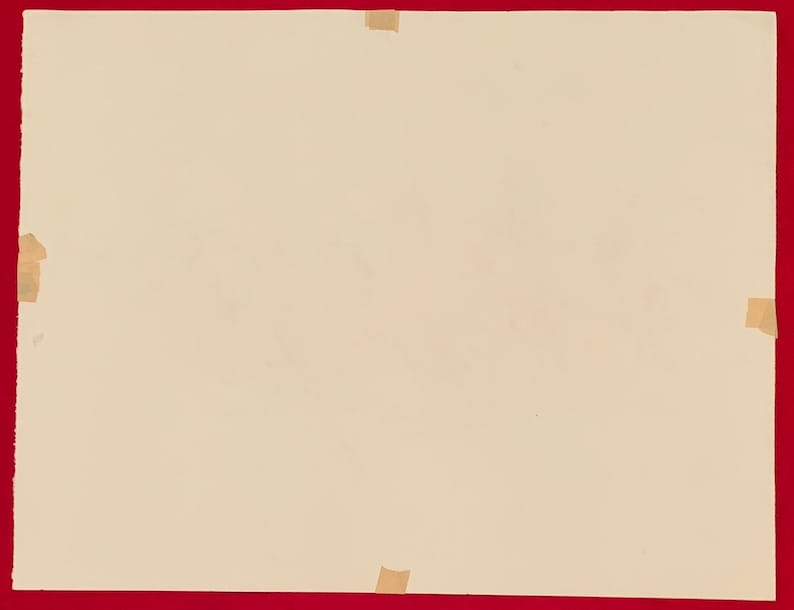 Vintage 1970's Ted Tanabe Horse Racing Original Watercolor - Etsy