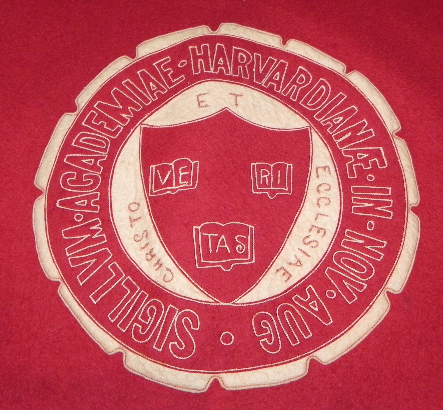 Circa 1910 Harvard University Pillowcase With School Crest. - Etsy