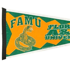 Vintage FAMU Florida A&M University Full Size Deadstock Felt College ...