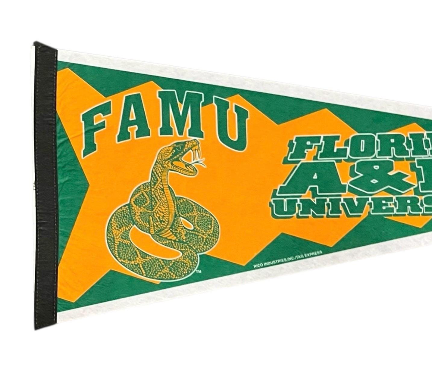 Vintage FAMU Florida A&M University Full Size Deadstock Felt College ...